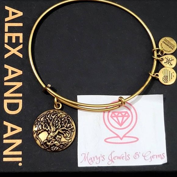 Alex and Ani | Jewelry | Alex And Ani Tree Of Life Bracelet | Poshmark